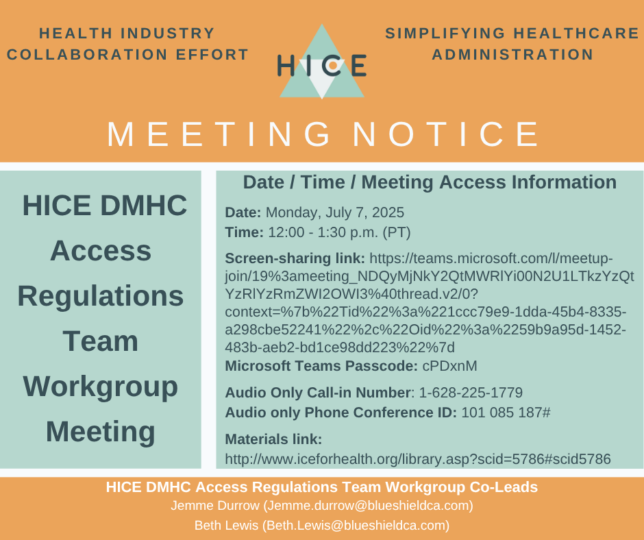 ICEForHealth.org - Industry Collaboration Effort